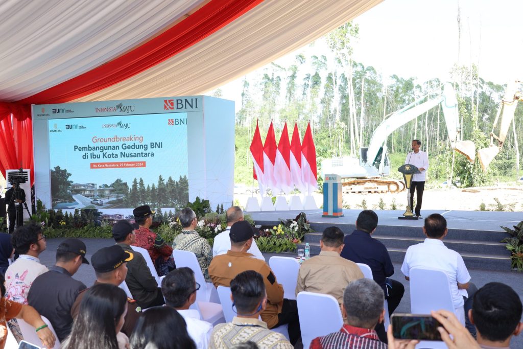 Groundbreaking Gedung BNI di Kawasan Mini Financial Center - KUMALA NEWS